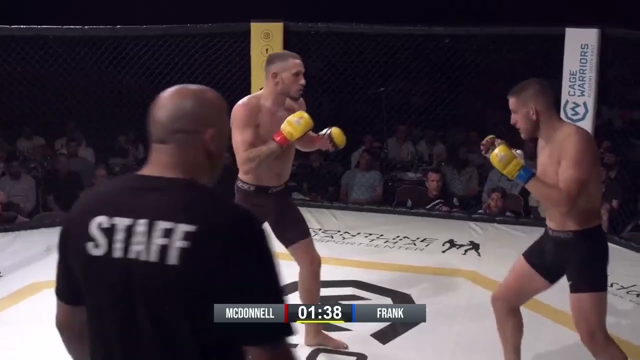 MCDONNELL V FRANK - 155lbs Amateur MMA Contest - #CWSE28 - YouTube