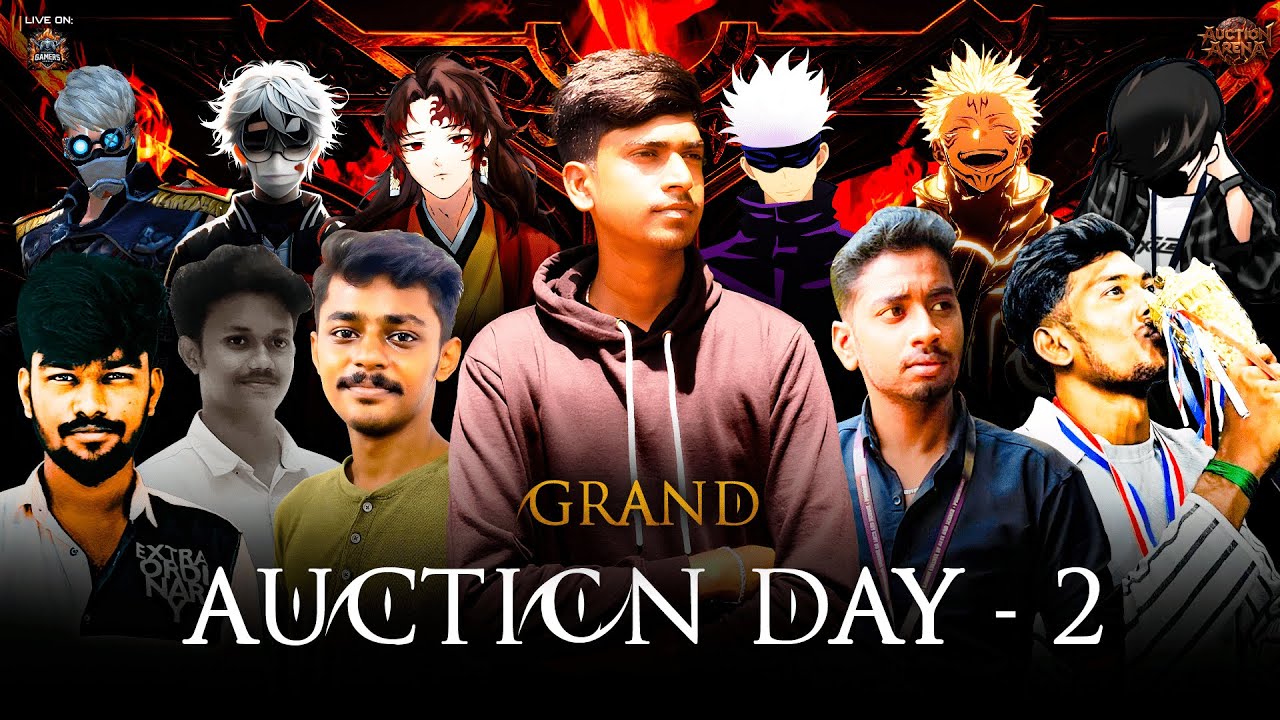 GRAND AUCTION DAY - 2 | AUCTION ARENA | #freefire #freefirelive - YouTube