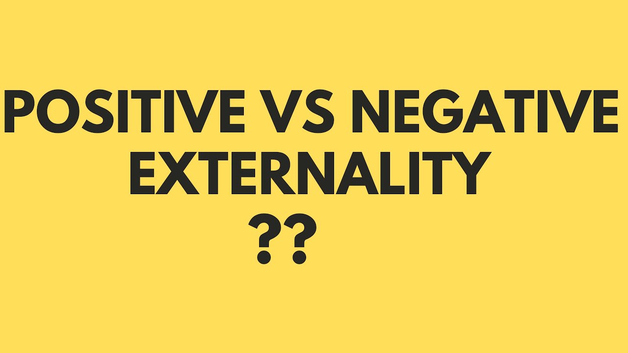 Difference between positive and negative externality| In Urdu/English ...