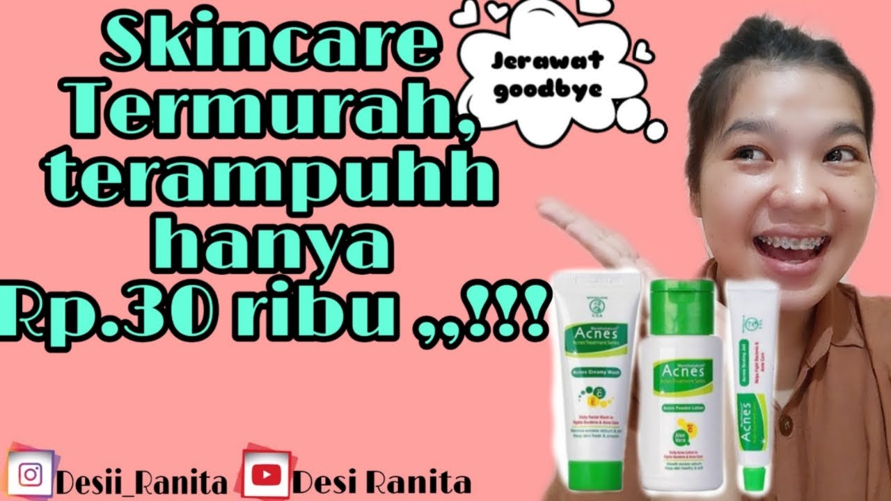 Review produk acnes treatment series - YouTube