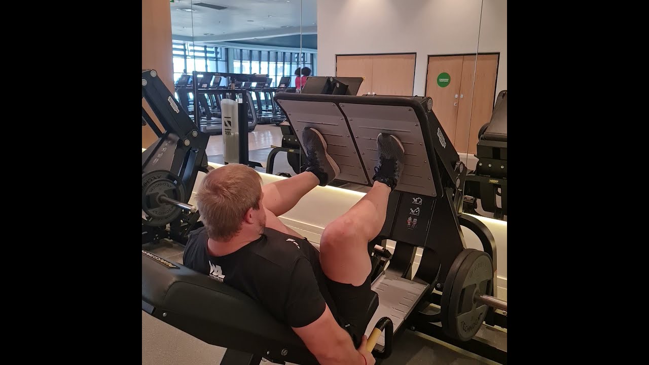 Leg Press Pulses - YouTube