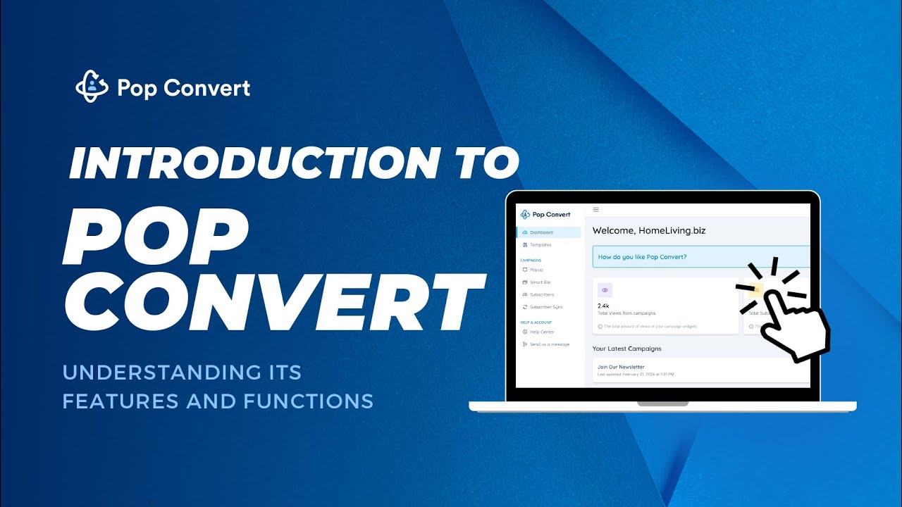 Introduction to Pop Convert - YouTube