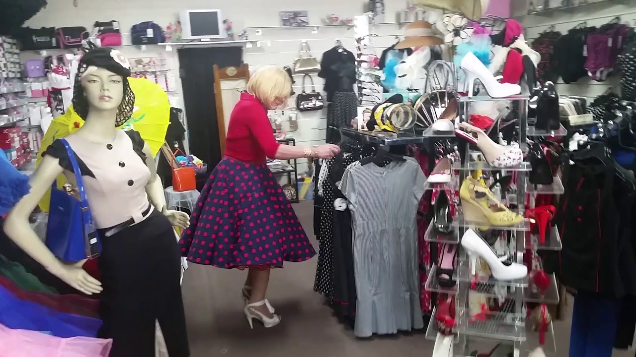 Off to shop for a frock at rockabillybabes.com.au - YouTube