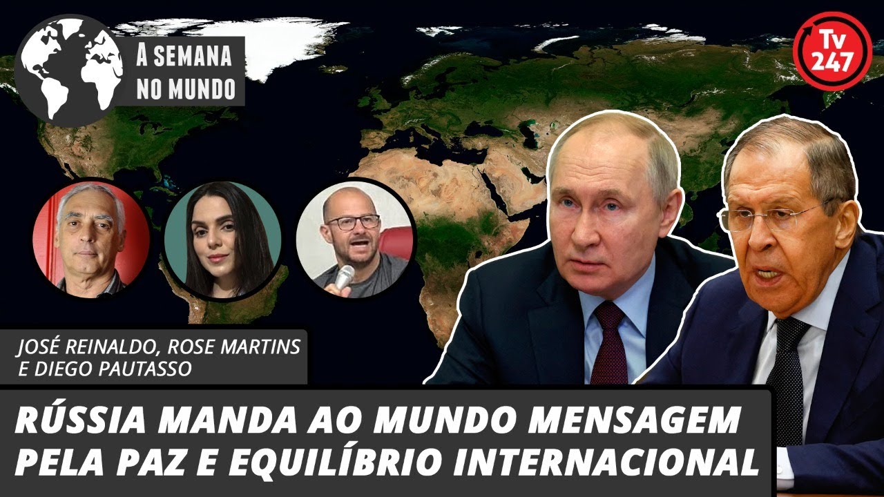 A semana no mundo - Rússia manda ao mundo mensagem pela paz e ...