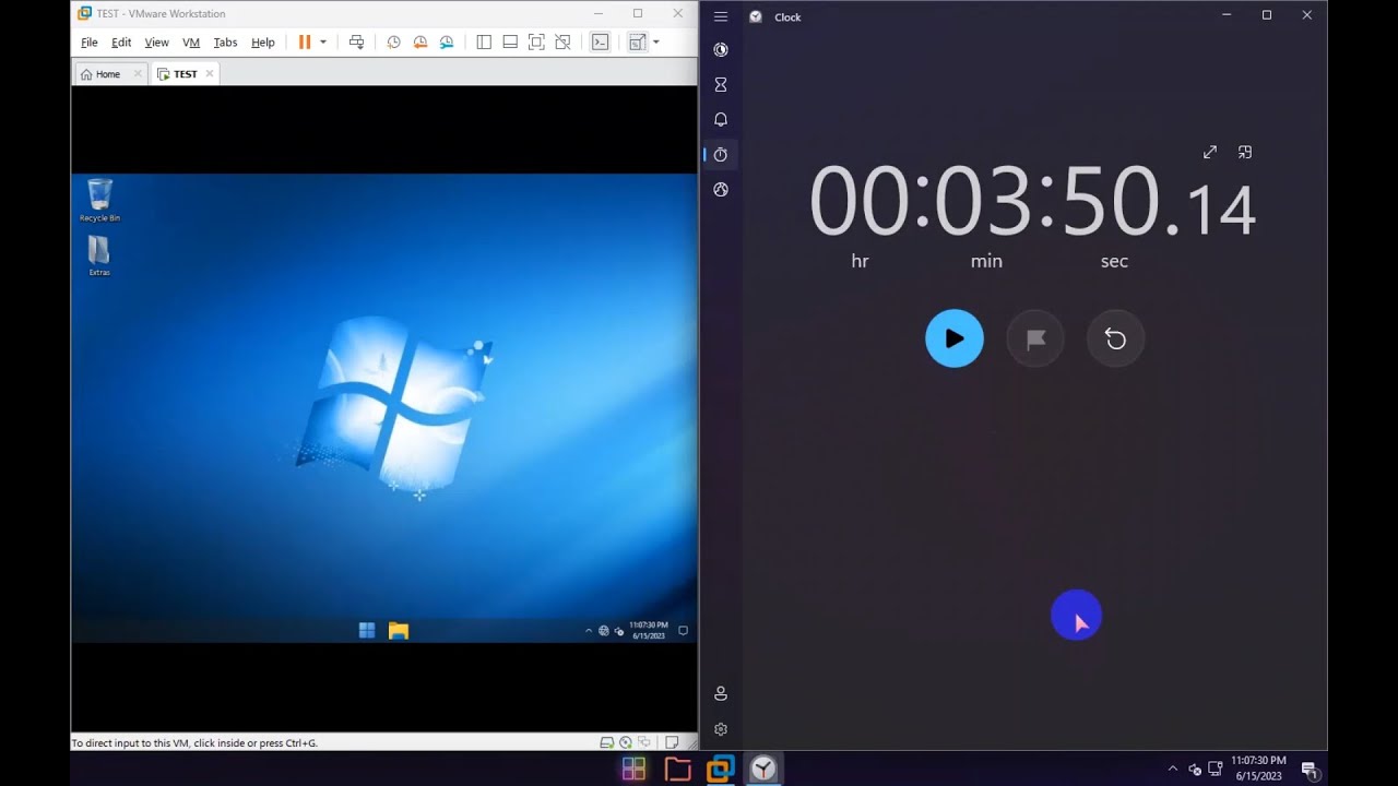 [speedrun any] Ultralight windows 11 on HDD 5400rpm - YouTube