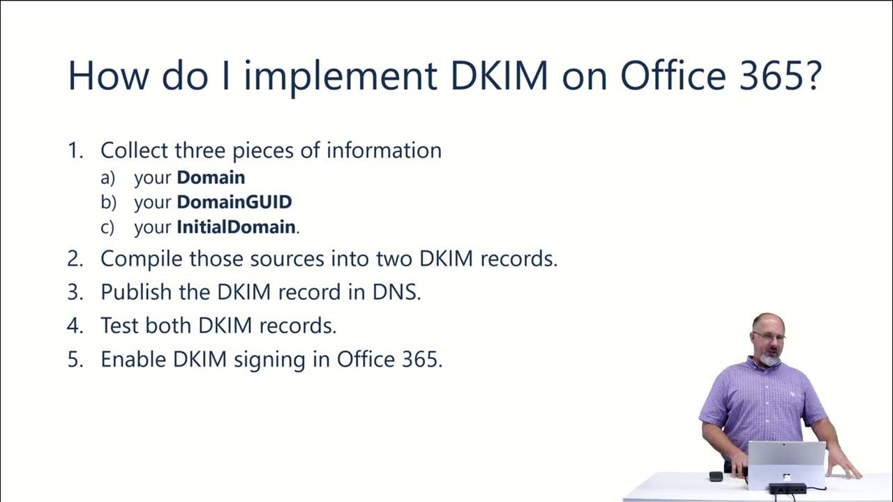 How do I Implement DKIM? - YouTube