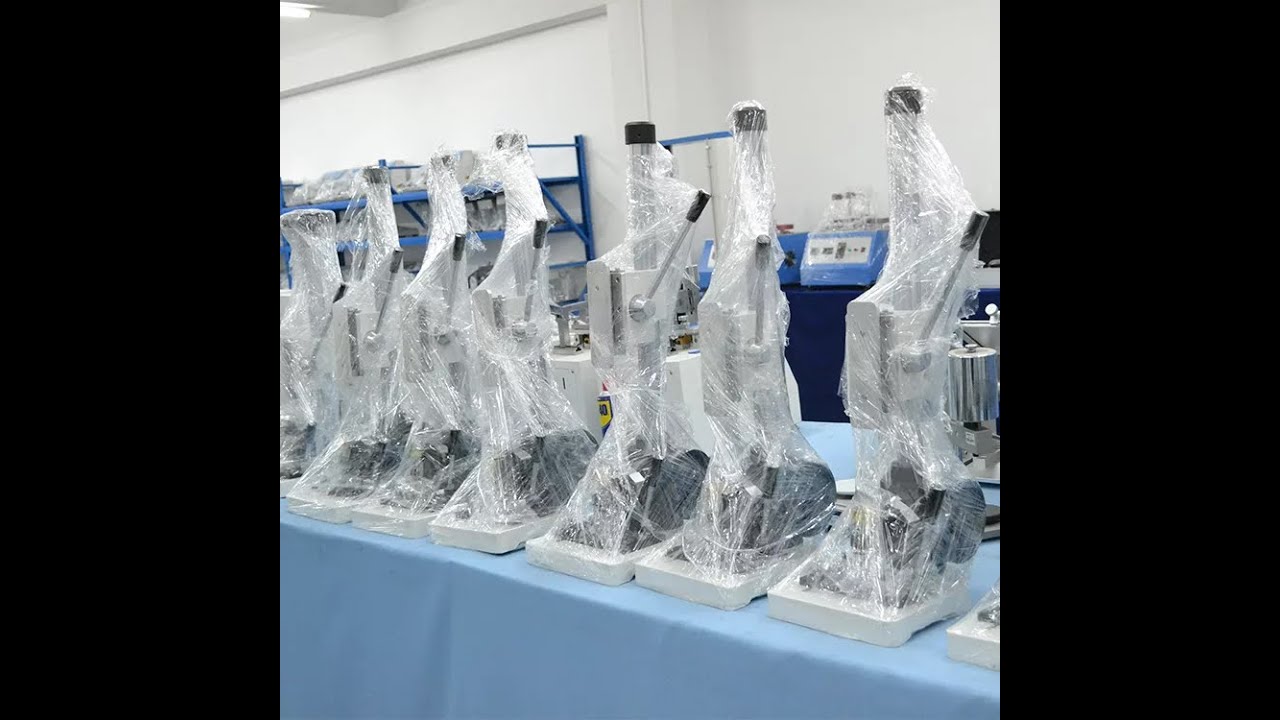 Snap Button Pull Test Machine - YouTube