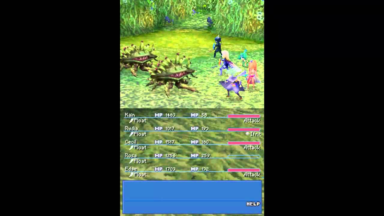 Let's Play Final Fantasy IV DS #63 Sylvan Cave - YouTube