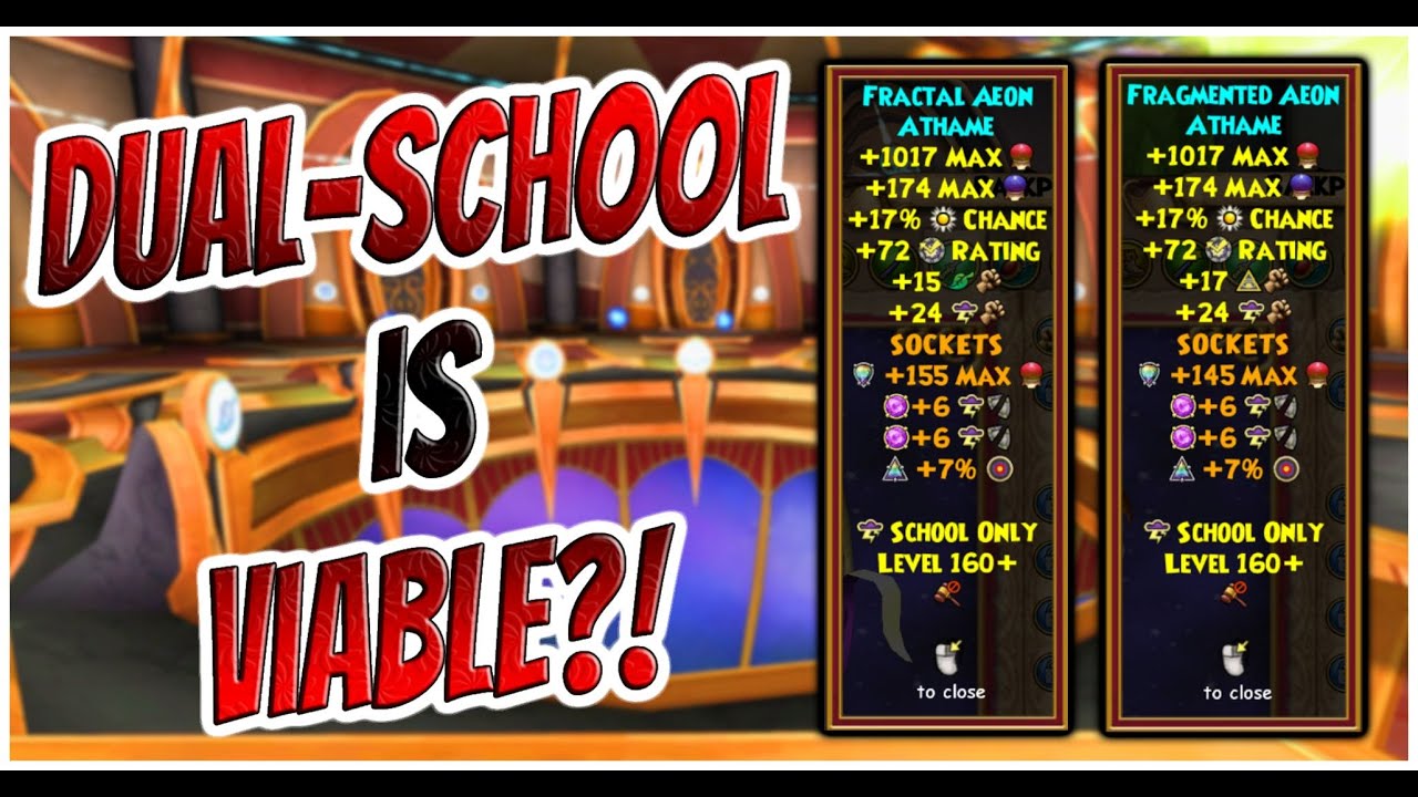 Wizard101: Is Dual-School VIABLE? - YouTube