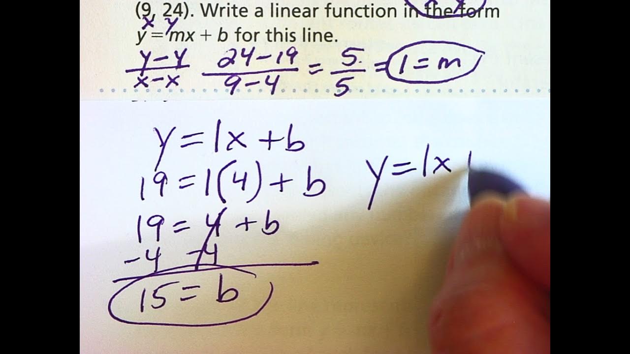 Lesson 3.4 Construct Functions PART 1 - YouTube