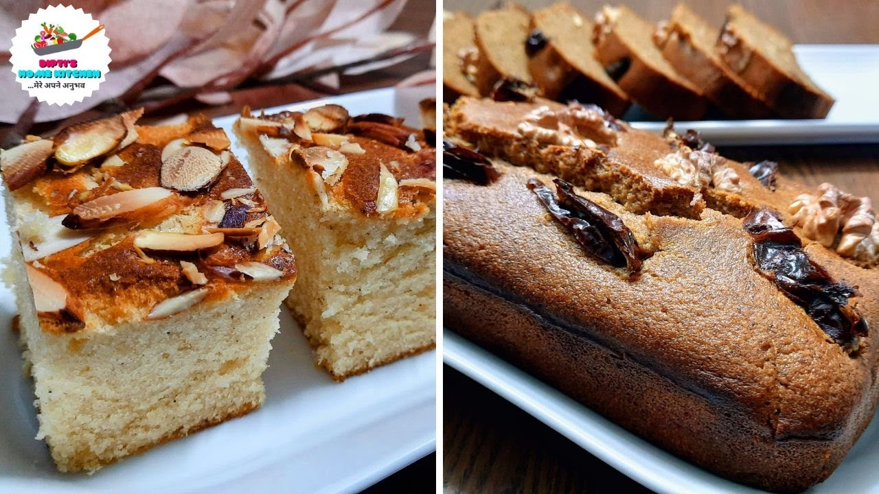 Date Walnut Cake | Mawa Cake | Healthy Cake Recipe - YouTube
