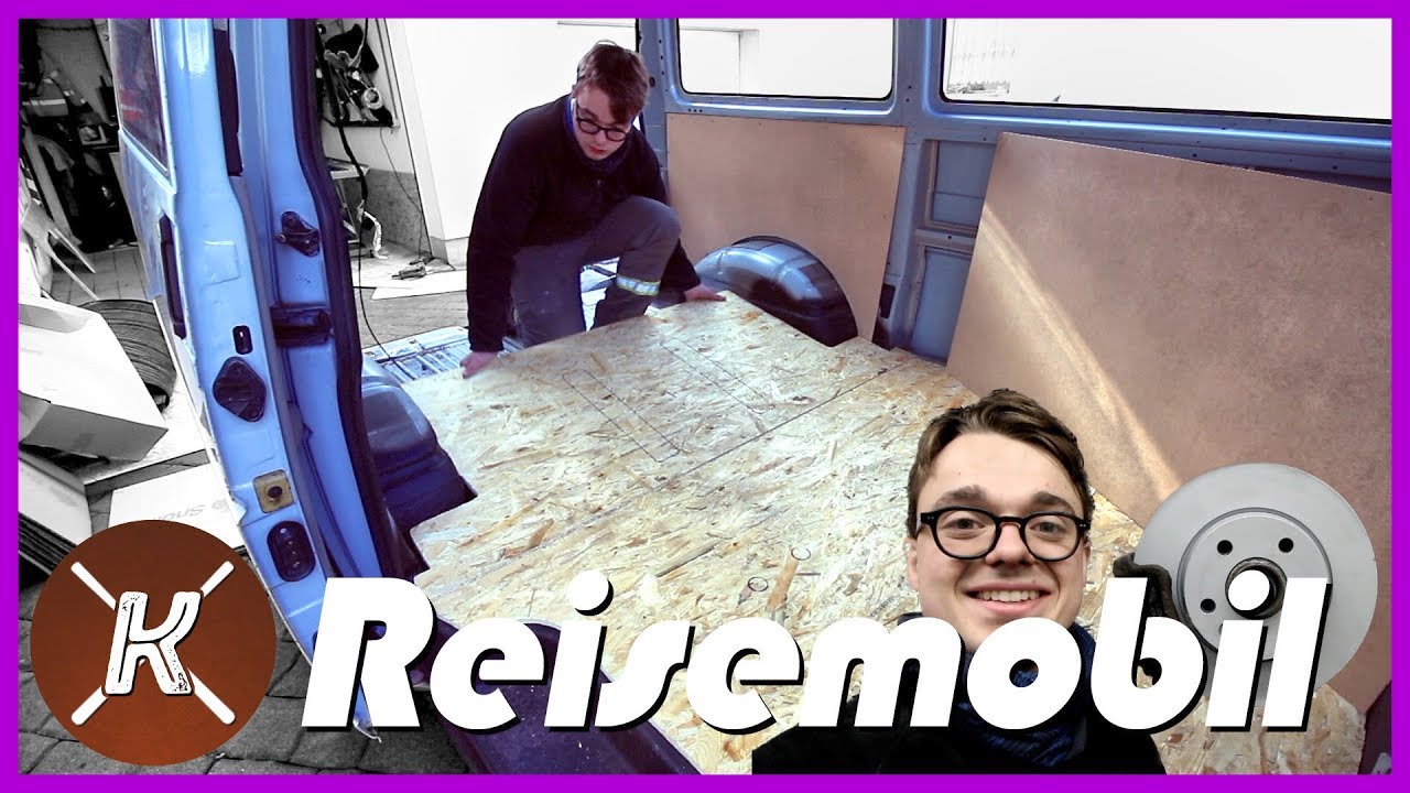 Mein T4 Reisemobil || OSB Boden für den Bus || Folge 4 - YouTube