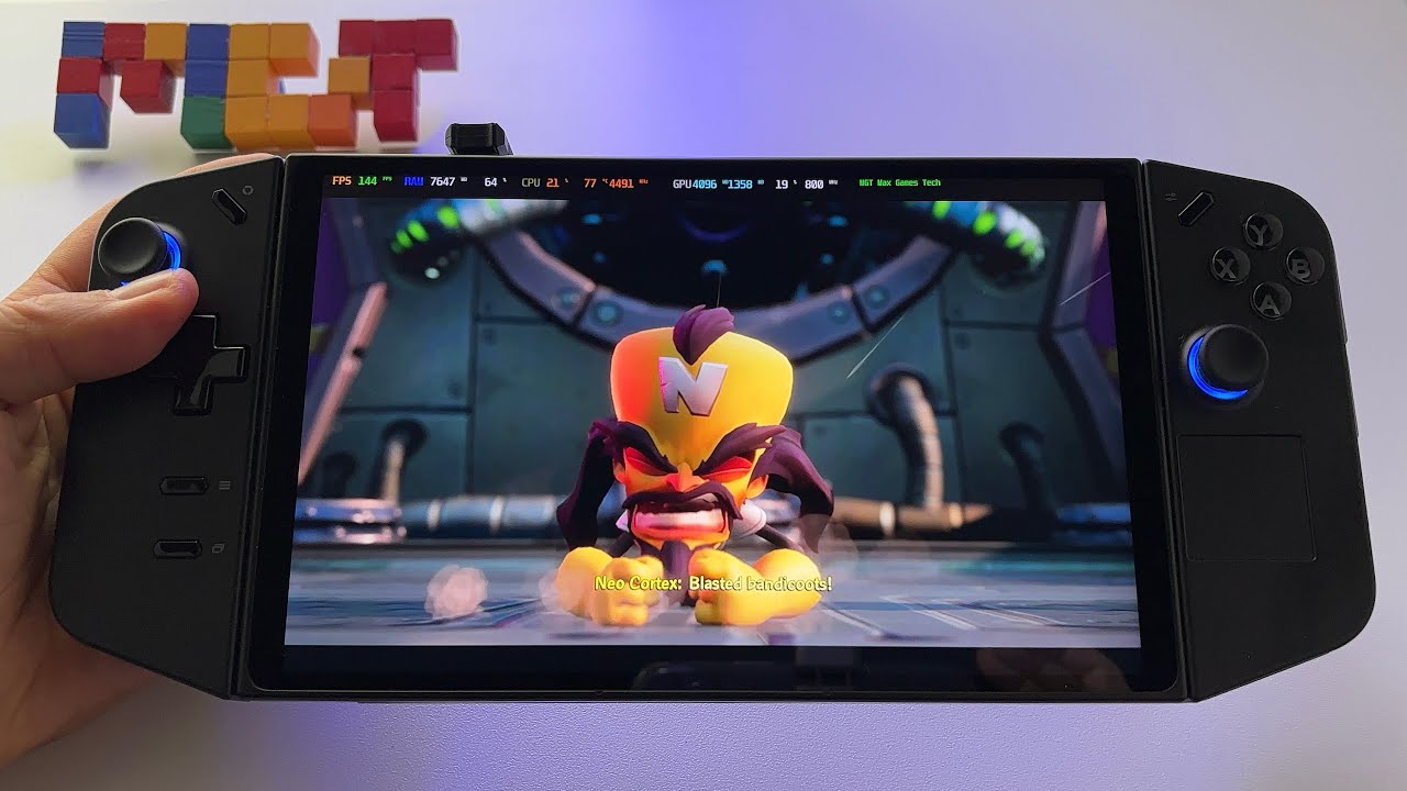 Crash Bandicoot 4: It’s about time | Lenovo Legion GO handheld gameplay ...