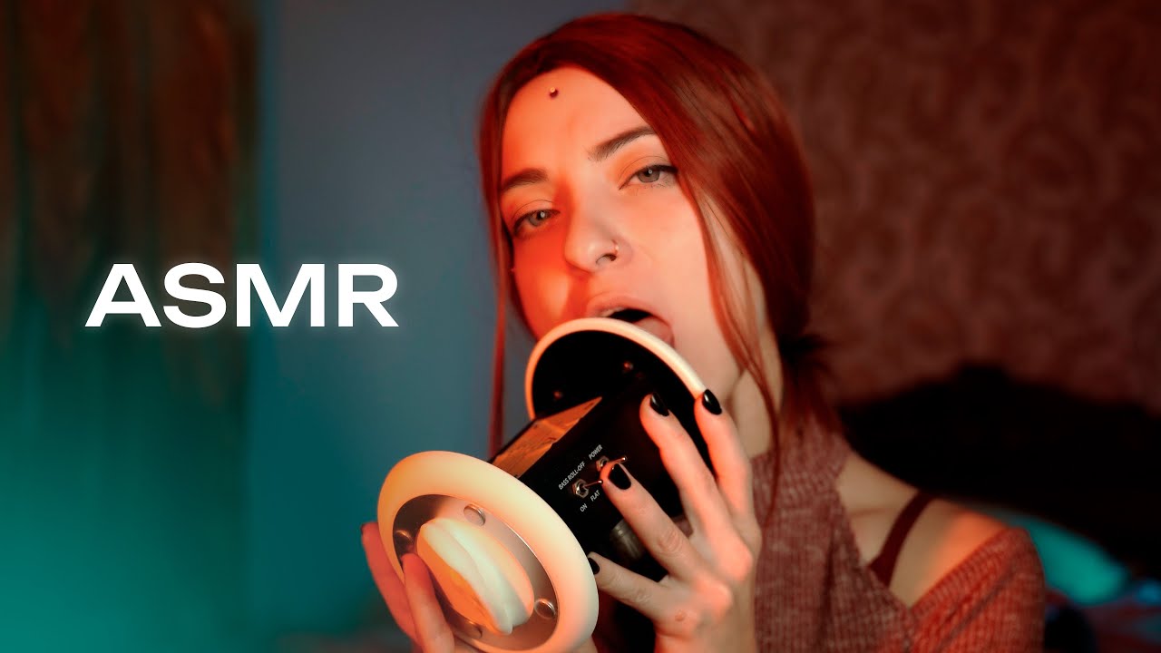 ASMR Ear Licking Meditation Relax sounds for sleep, echo + delay (3Dio) - YouTube