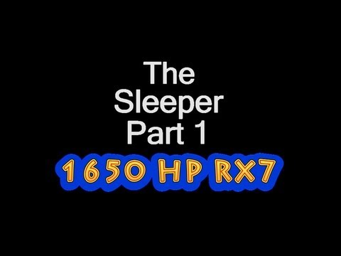 RX7, "The Sleeper", Part 1. Street Test. 1650 HP from NRE. Honest ...