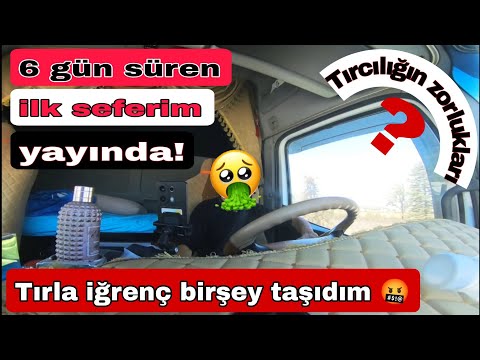 Kısa Dorse Tır ile İlk Seferim / 2. Yüküm Çok Pis / 3. Yükte Battım Kepçe Çağırdım