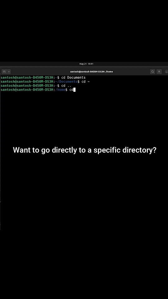 Learn Linux/Unix 'cd' Command in 60 Seconds! | Linux/Unix Commands for Beginners - YouTube