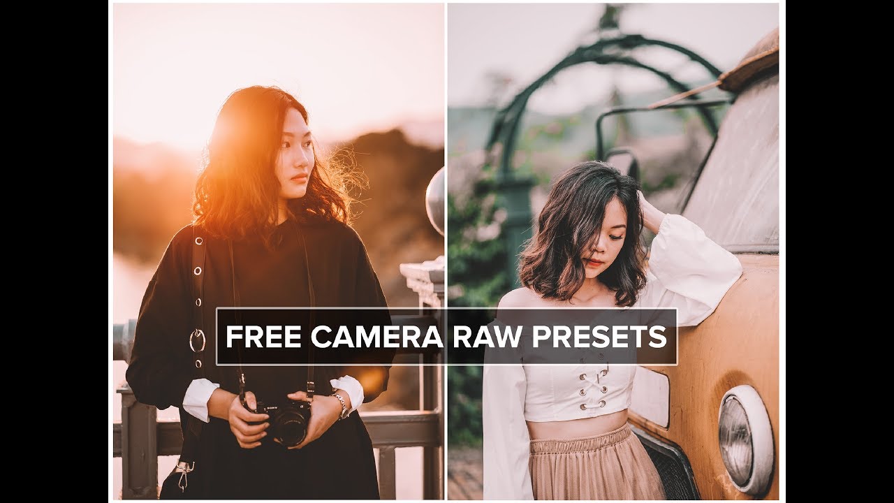 FREE CAMERA RAW PRESETS - COLOR GRADING - YouTube