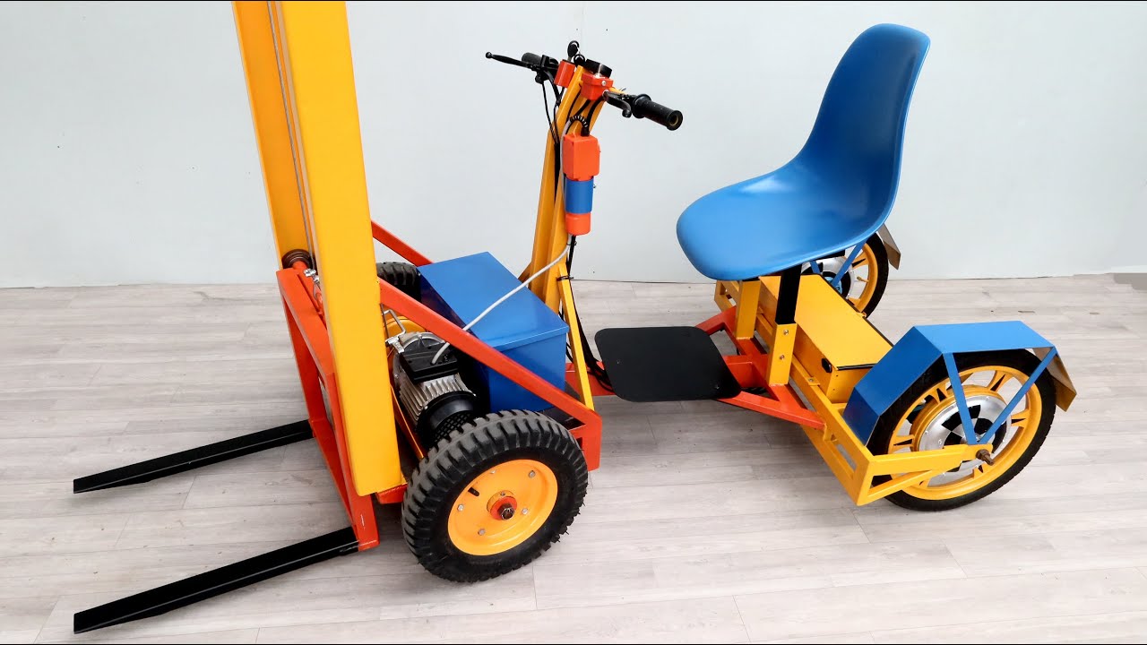 Build An Electric Forklift For Workshop With 1100 Lbs Capacity ...