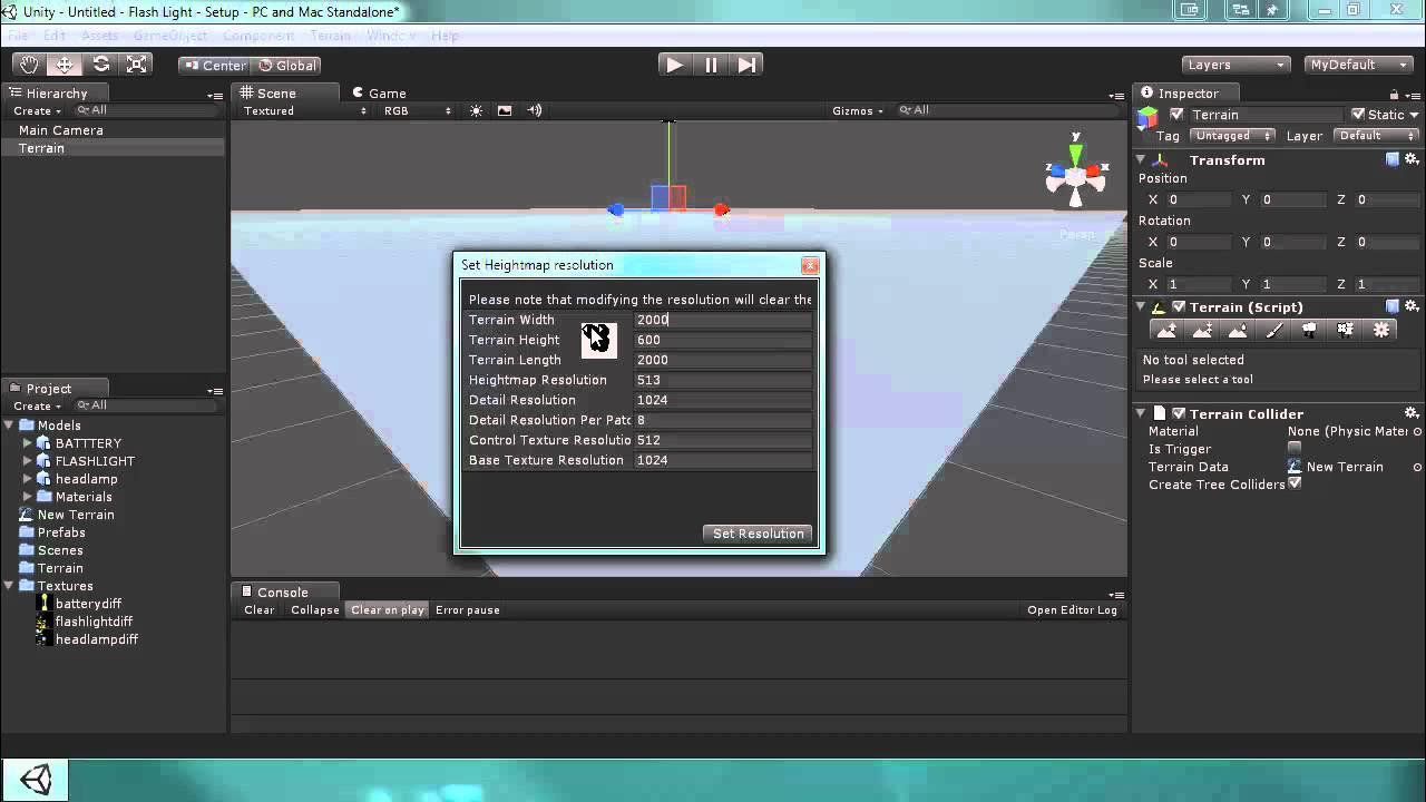 Unity 3d - Flashlight Tutorial - Part Zero - YouTube