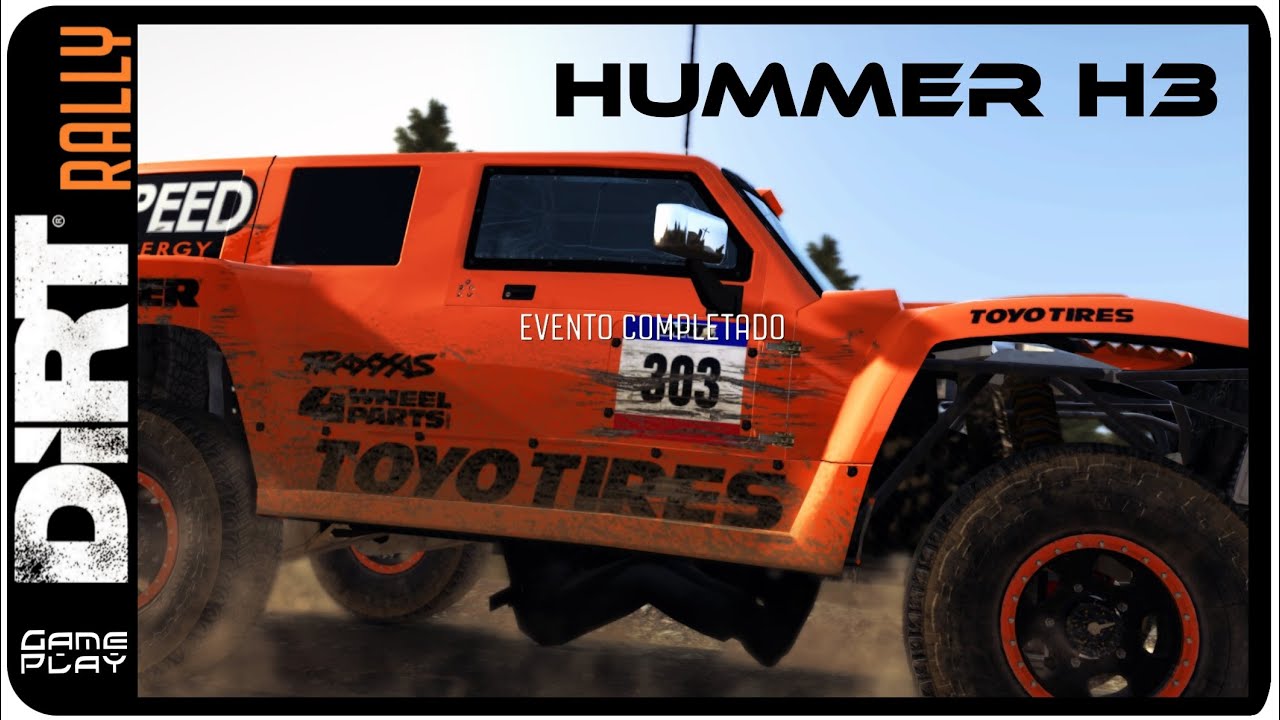 Hummer H3 on Dirt Rally - YouTube