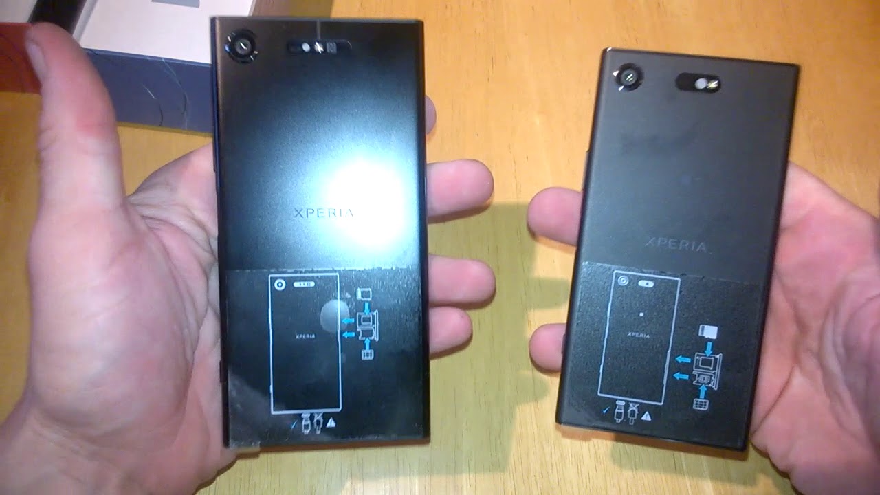 Double Unboxing - Sony Xperia XZ1 and ZX1 Compact. #Sony #ZX1 - YouTube
