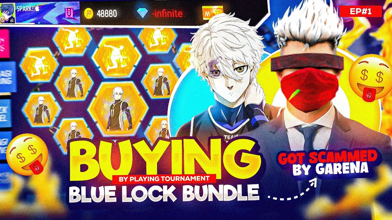 Buying Blue 🔵 Lock Bundle For Free 😍By Playing Solo Tournament 🏆|| # ...