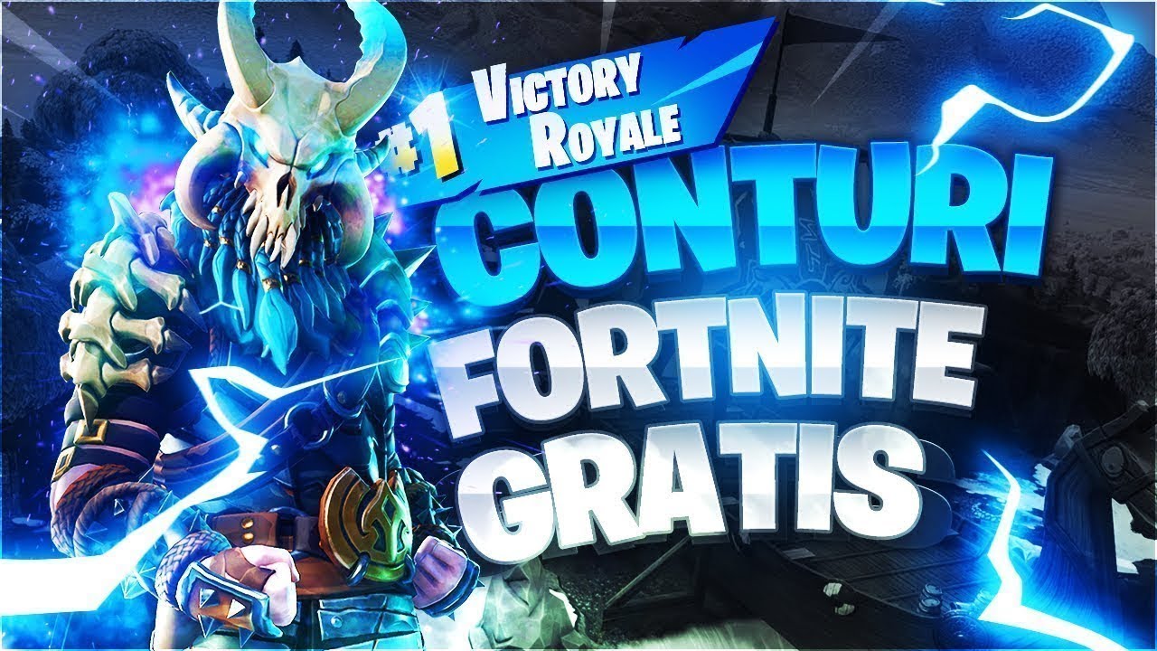 DAM CONTURI GRATIS DE FORTNITE | LIVE - YouTube