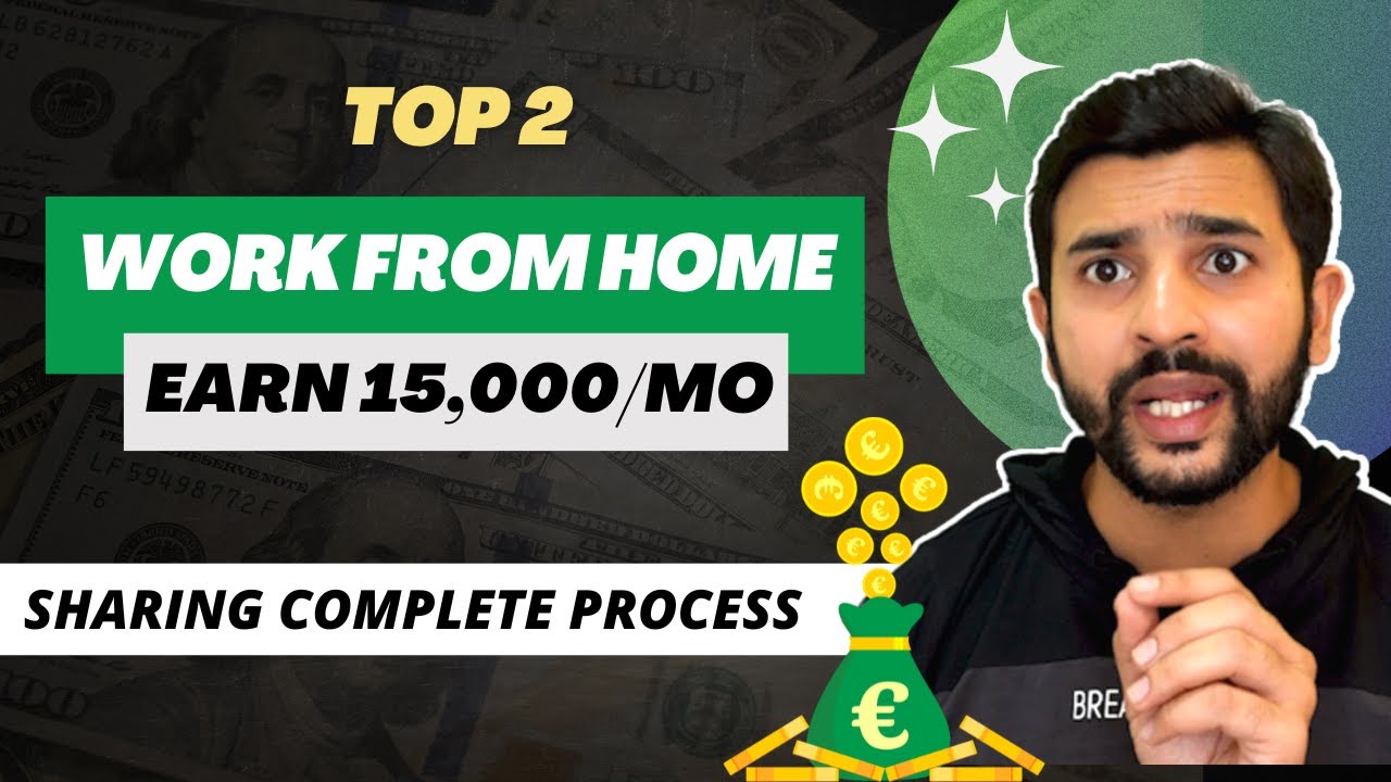 These Top 2 Work From Home Earning ideas will surely help you Earn ...