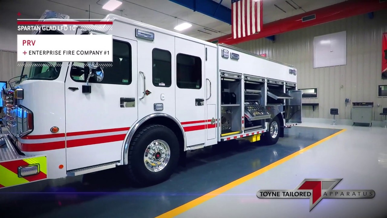 Toyne PRV Fire Apparatus, Phoenix, New York. - Walkaround - YouTube