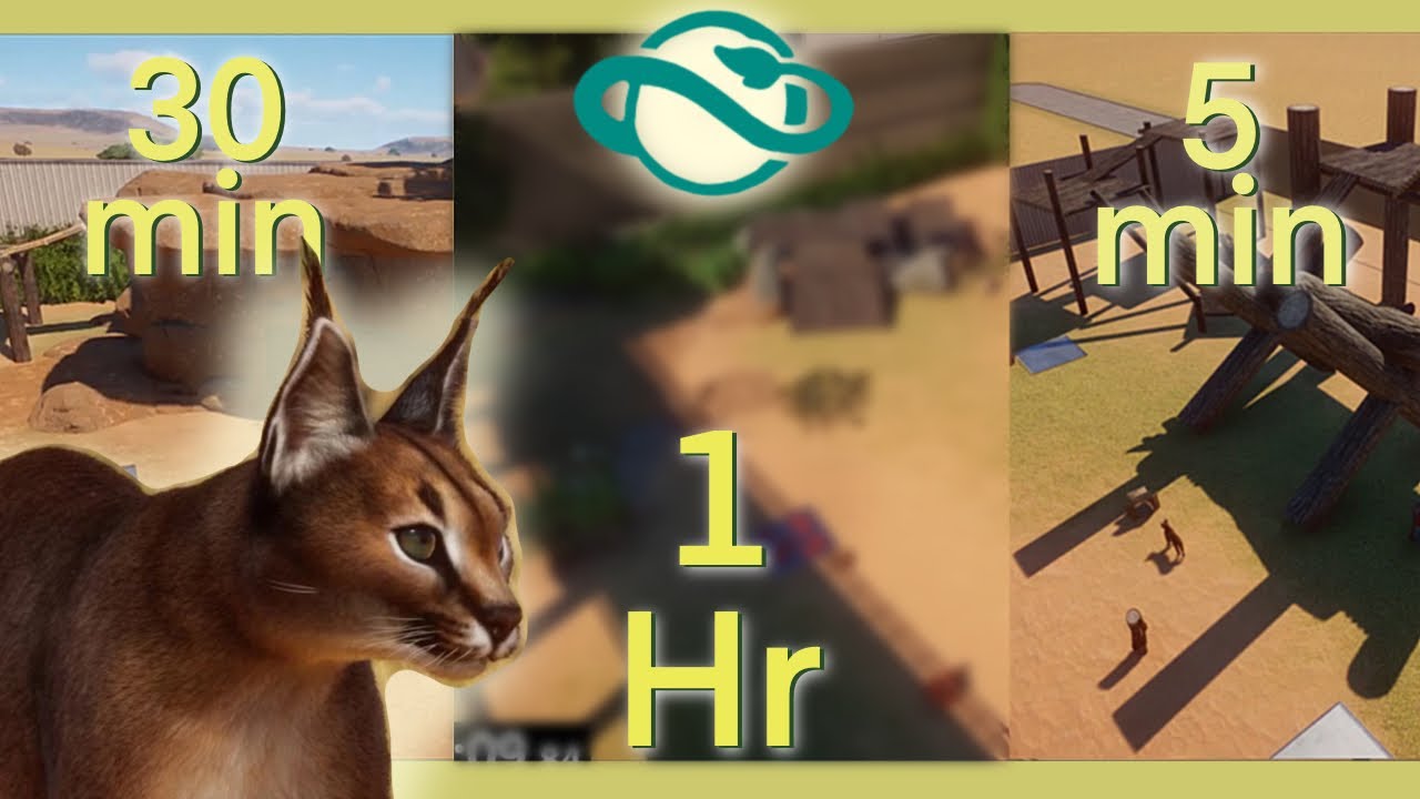 Can I build an Amazing Habitat on a time Crunch, 5 Min 30 Min 1 Hour ...