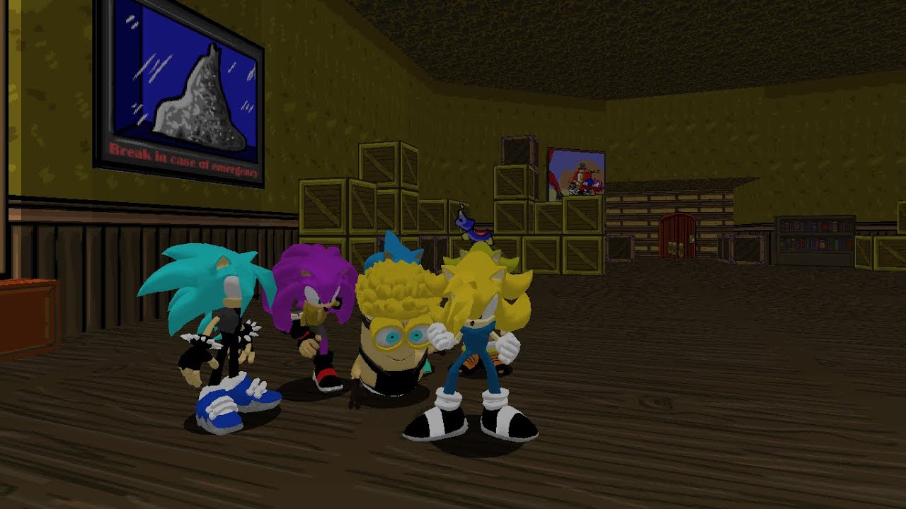 SRB2 2.2 - Minion Shadic x Cosmos Adventure V4 #1 - YouTube