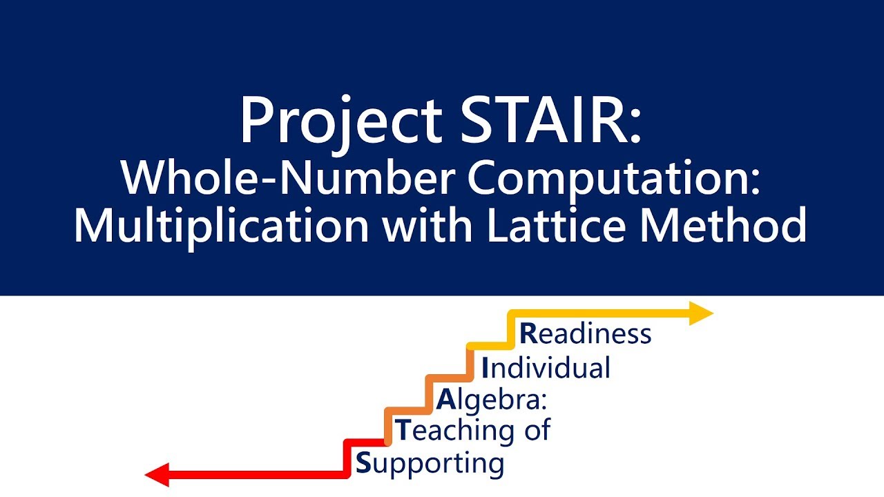Multiplication with Lattice Method ‖ Whole Number Computation ‖ Grades ...