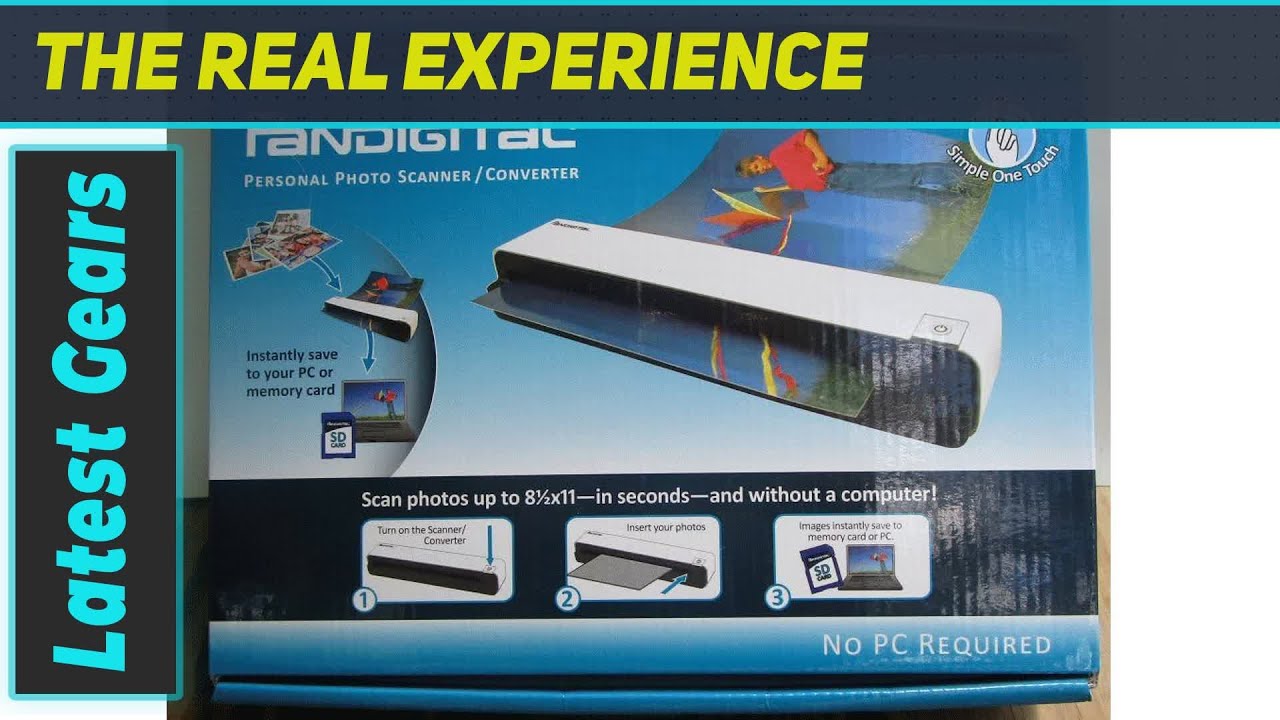 Pandigital Photo Scanner: Easiest Scanner Ever? - YouTube