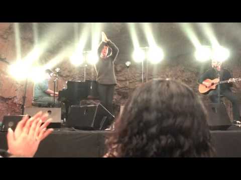 20160330 21:10 Harel Scaat at Zidkiyahu Cave Jerusalem