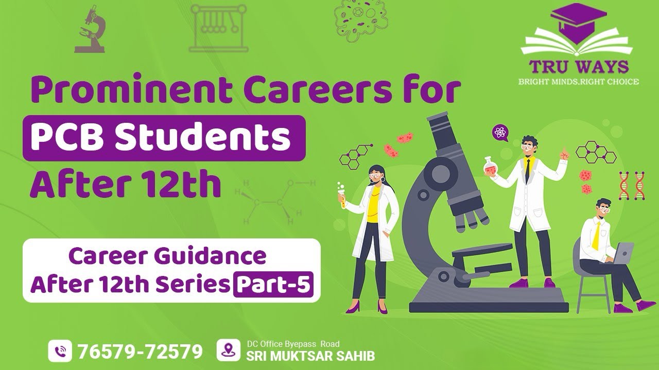 Career Guidance After 12th PCB !! Best Courses & Career Options ...