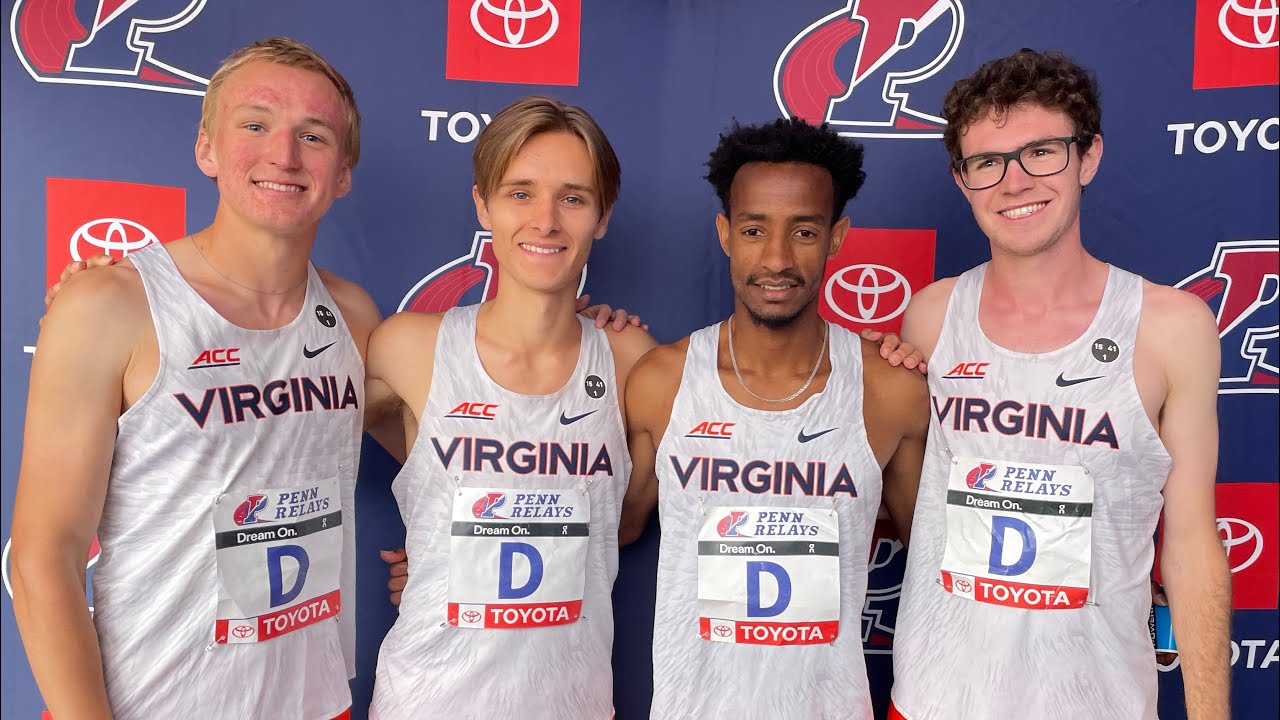 Gary Martin Anchors Virginia to 15:52.30 4xMile, 2nd fastest in NCAA ...