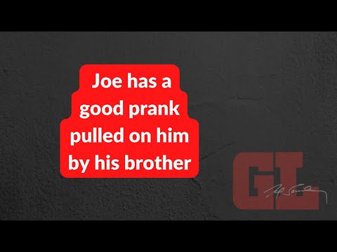 Joe has a good prank pulled on him by his brother – Garage Logic