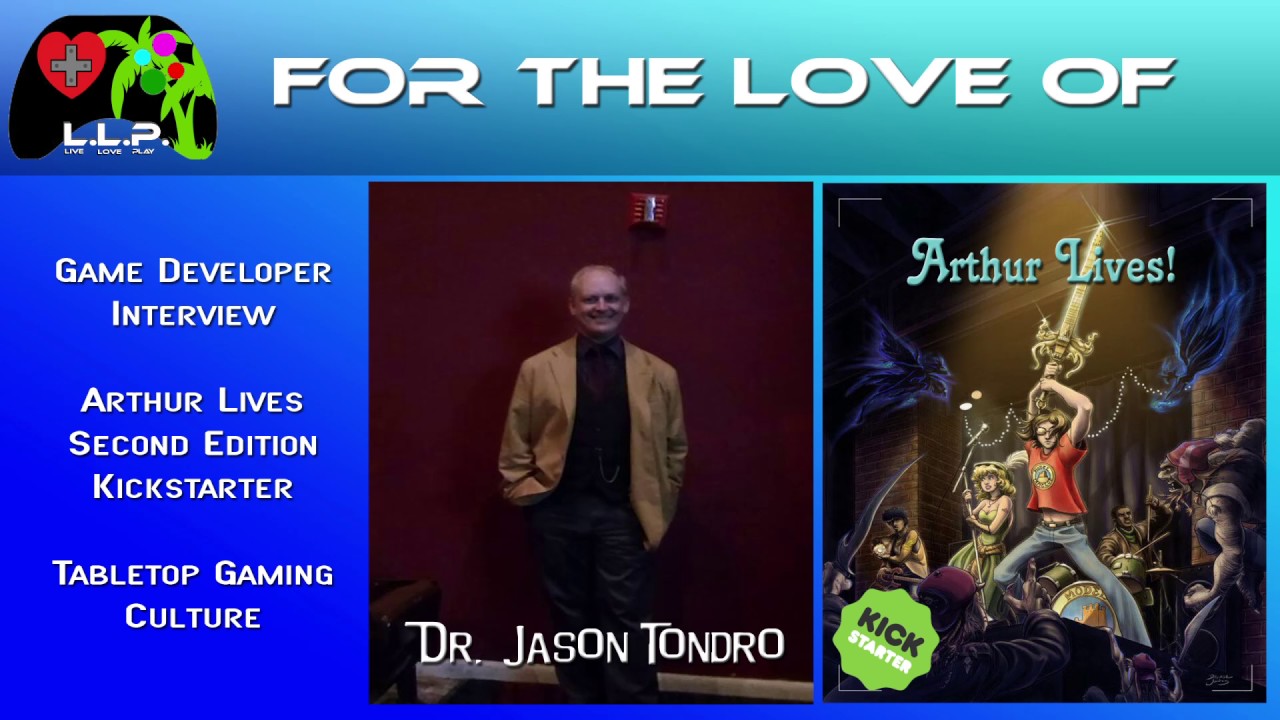 For the Love Of - Dr. Jason Tondro Game Dev Interview - YouTube