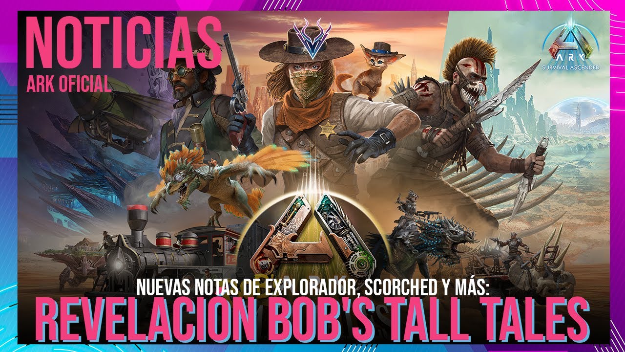 REVELACIÓN BOB'S TALL TALES DE ARK SURVIVAL ASCENDED | NUEVAS NOTAS DE ...