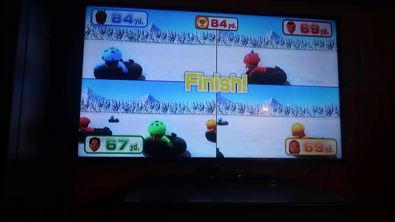 Wii Party U - Super Snow Sliders (Bowser's Mii, Master Difficulty, and ...