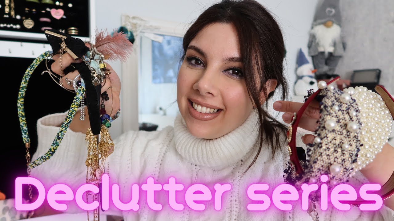 Declutter series -Ξεκαθαριζω όλη μου τη συλλογή κοσμημάτων - YouTube