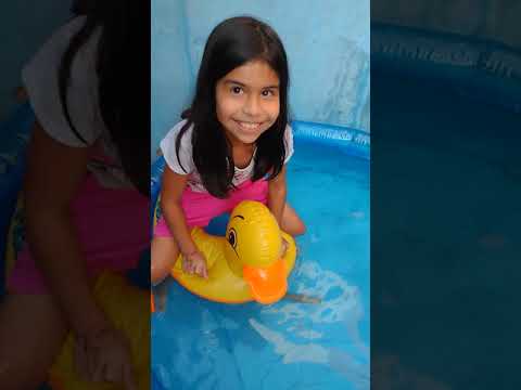 dia de encher minha piscina galera