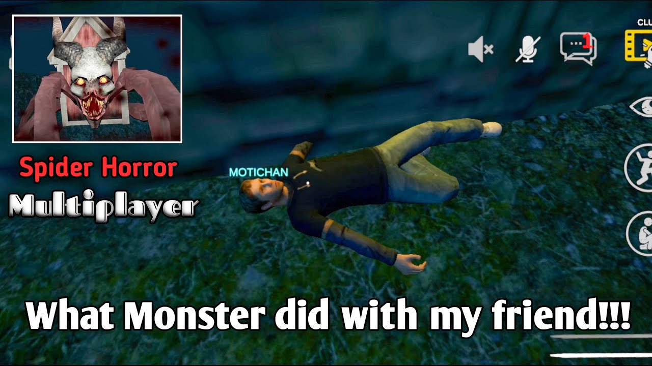 Spider Horror Multiplayer Gameplay Escaped || Choo Choo Charles In ...