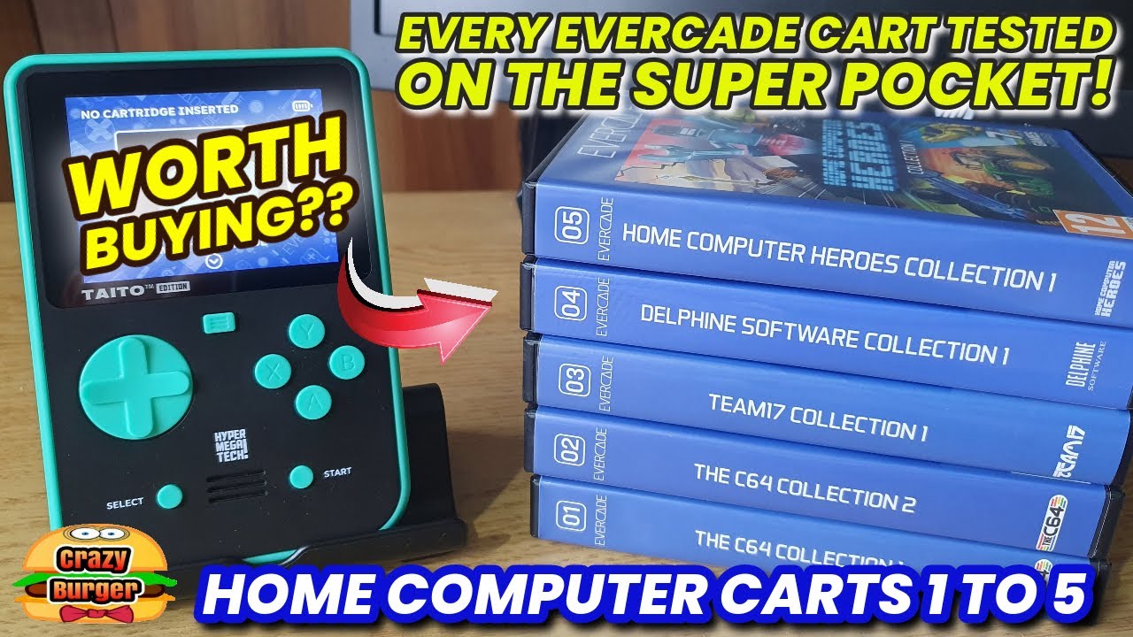 Evercade Home Computer Collections 1 to 5 - Are These Worth Buying For ...