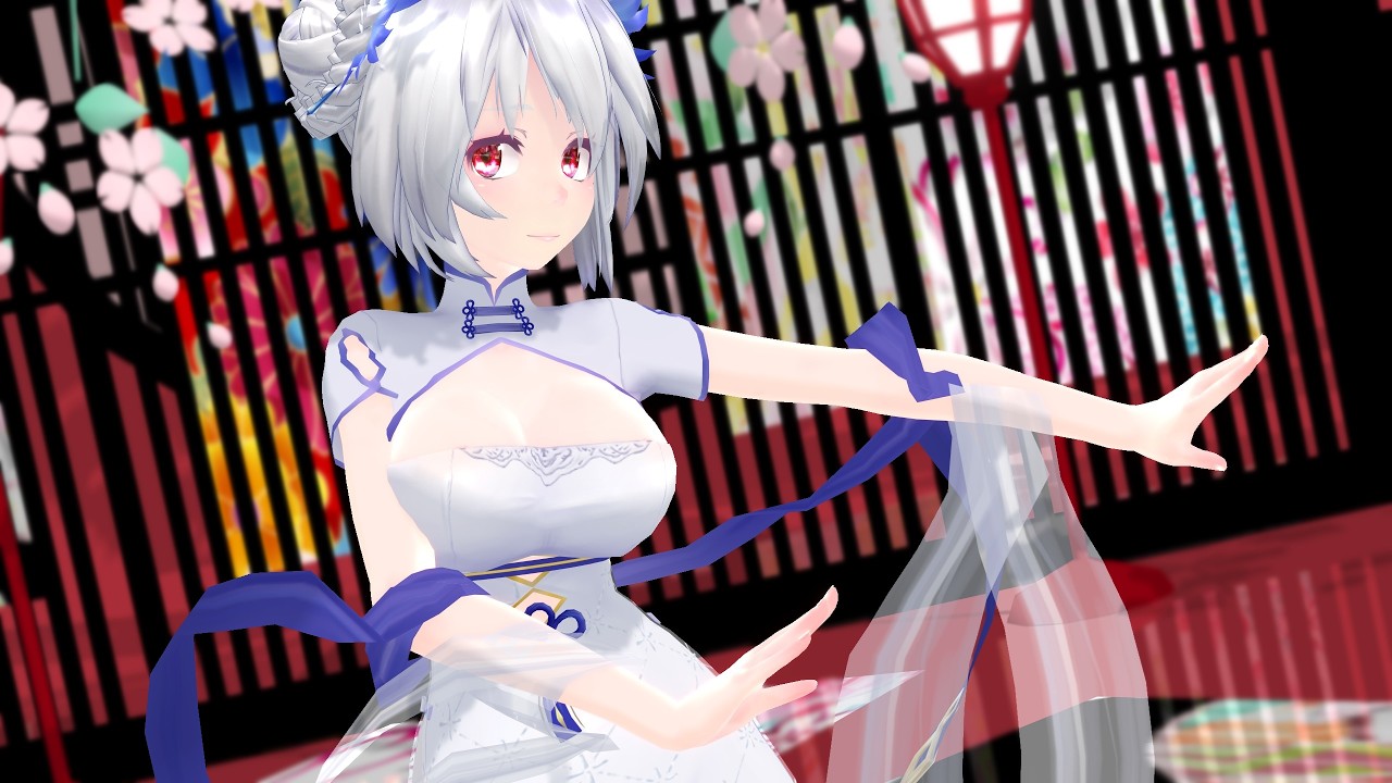 桃源恋歌 / Love Song of Shangri-La【HMS illustrious】#mmd #アズールレーン - YouTube