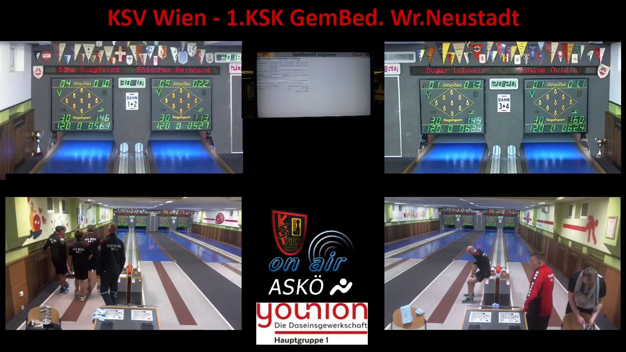 BLO Herren KSV Wien vs. 1. KSK Gem. Bed. Wr. Neustadt - YouTube