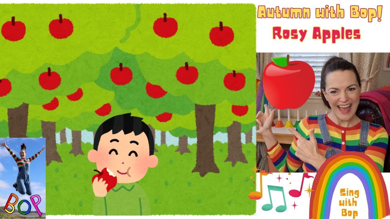 Rosy Apples | Bop Time | Nursery Rhymes | Educational | Music for the classroom | Songs for Kids ...