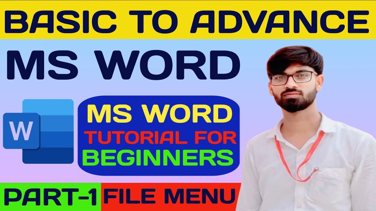 MS Word Part 1 | MS Word Tutorial (Hindi) | MS-Word Tutorial for ...