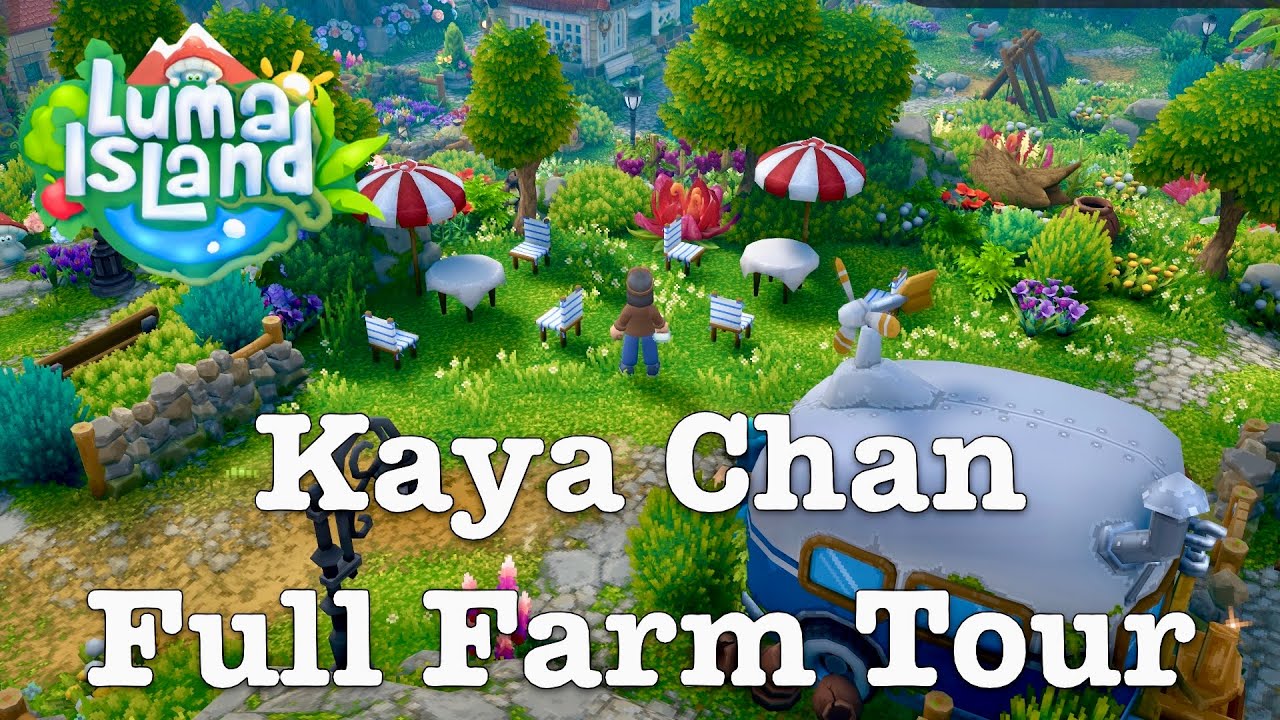 Luma Island / Full Farm Tour / Design by Kaya Chan - YouTube